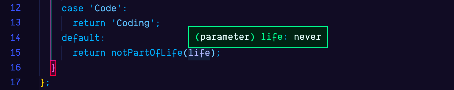 Understanding Never In Typescript Deepankar Bhade
